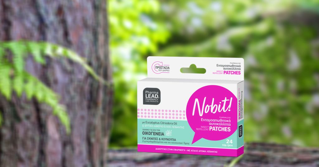 Nobit Eντομοαπωθητικά Αυτοκόλλητα - Pharmalead by Vitorgan